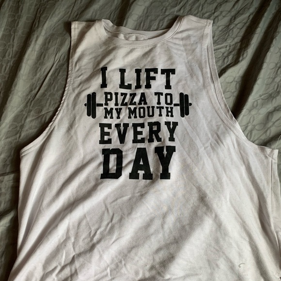 Tops | Graphic Muscle Tee | Poshmark